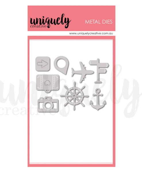 Uniquely Creative Travel Icons Die – Paper Haven