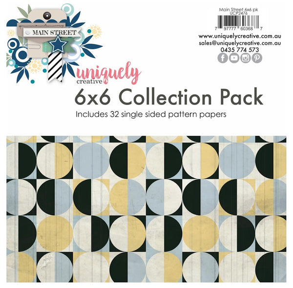Uniquely Creative - Main Street 6x6 Collection Pack – Paper Haven